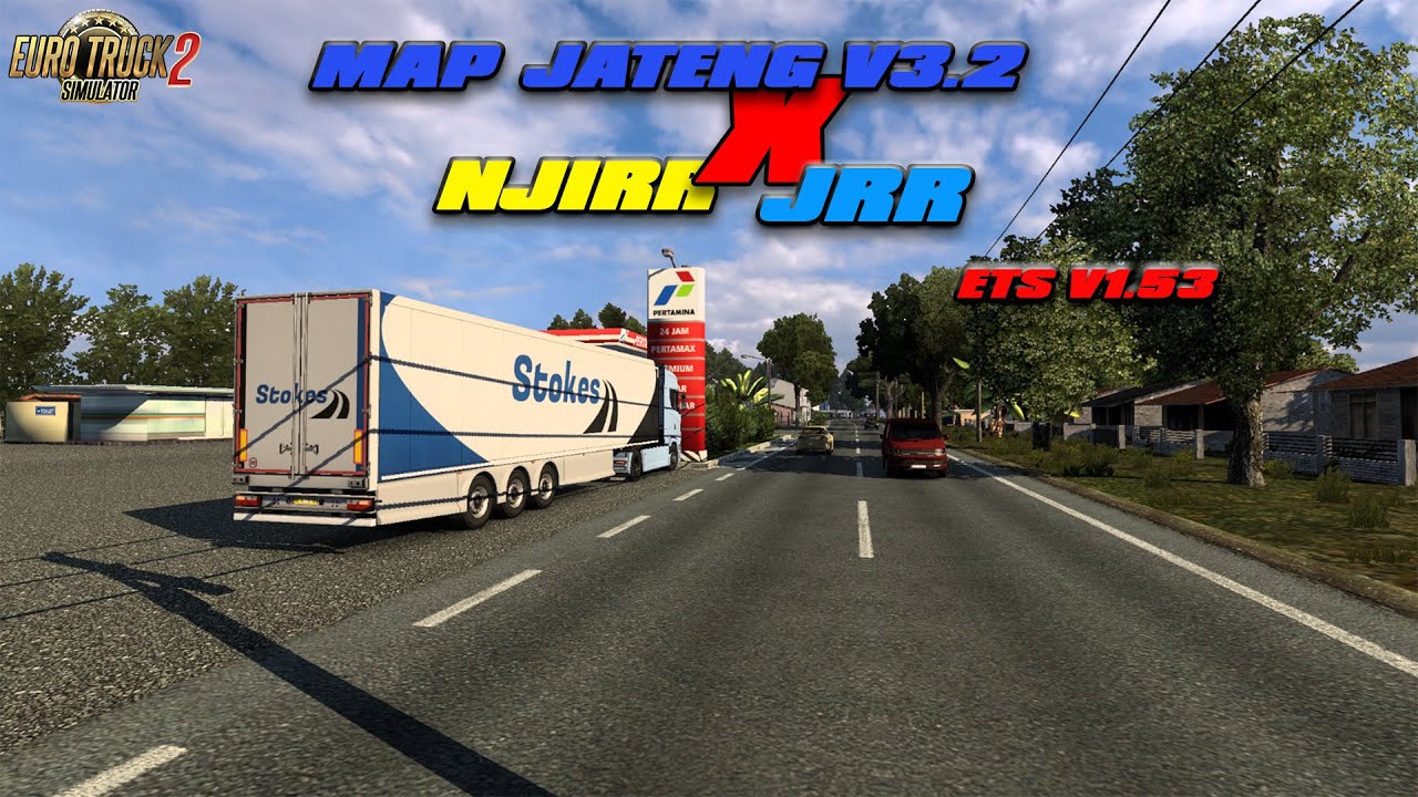 MAP JATENG X NJIRR X JRR ETS2 1.53 | ETS2 INDONESIA - YouTube