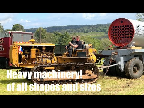 Vintage Heavy Machinery in Action - Traction Engines, Crawlers ...