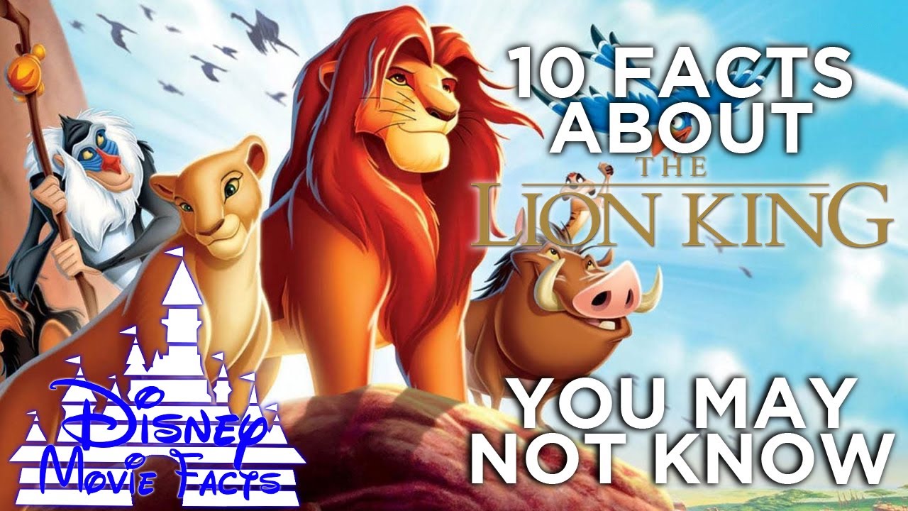 Facts about The Lion King │ 10 Facts you may or may not know about this ...
