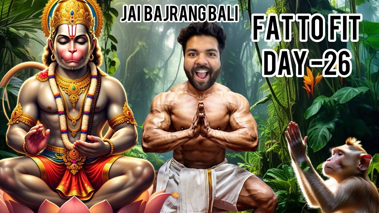 JAI BAJRANG BALI , FAT TO FIT DAY -26 - YouTube