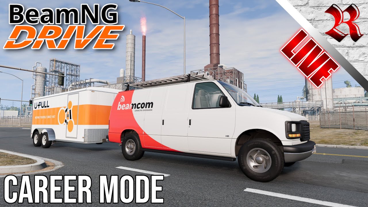 BeamNG.Drive v0.30 Update with CAREER MODE | Deliveries and Updated Map ...