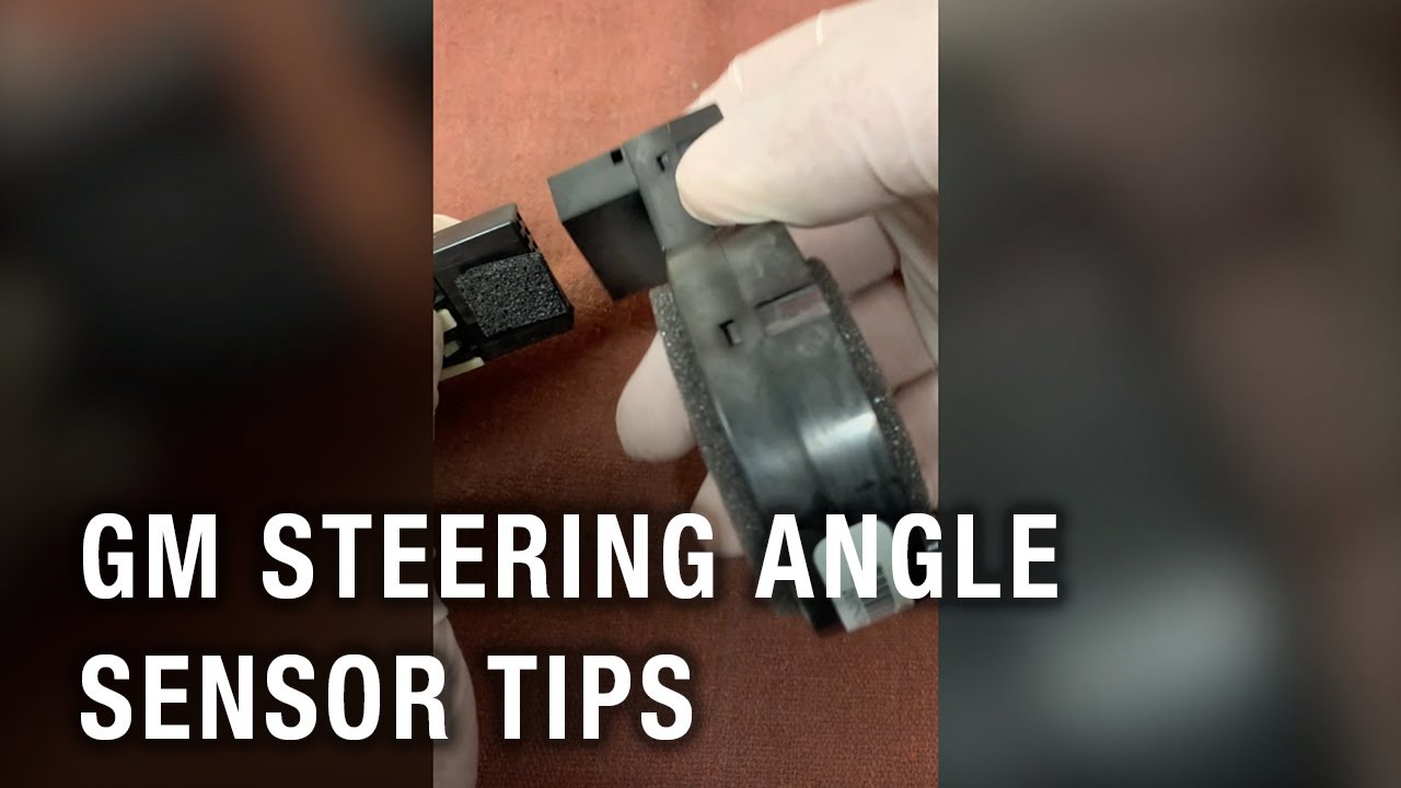 GM Steering Angle Sensor Tip - YouTube