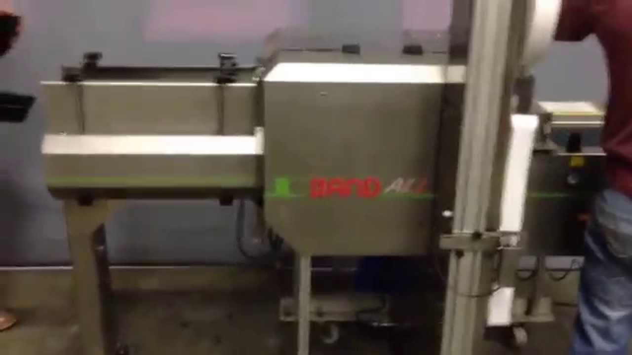 Band all fully automatic banding machine - YouTube
