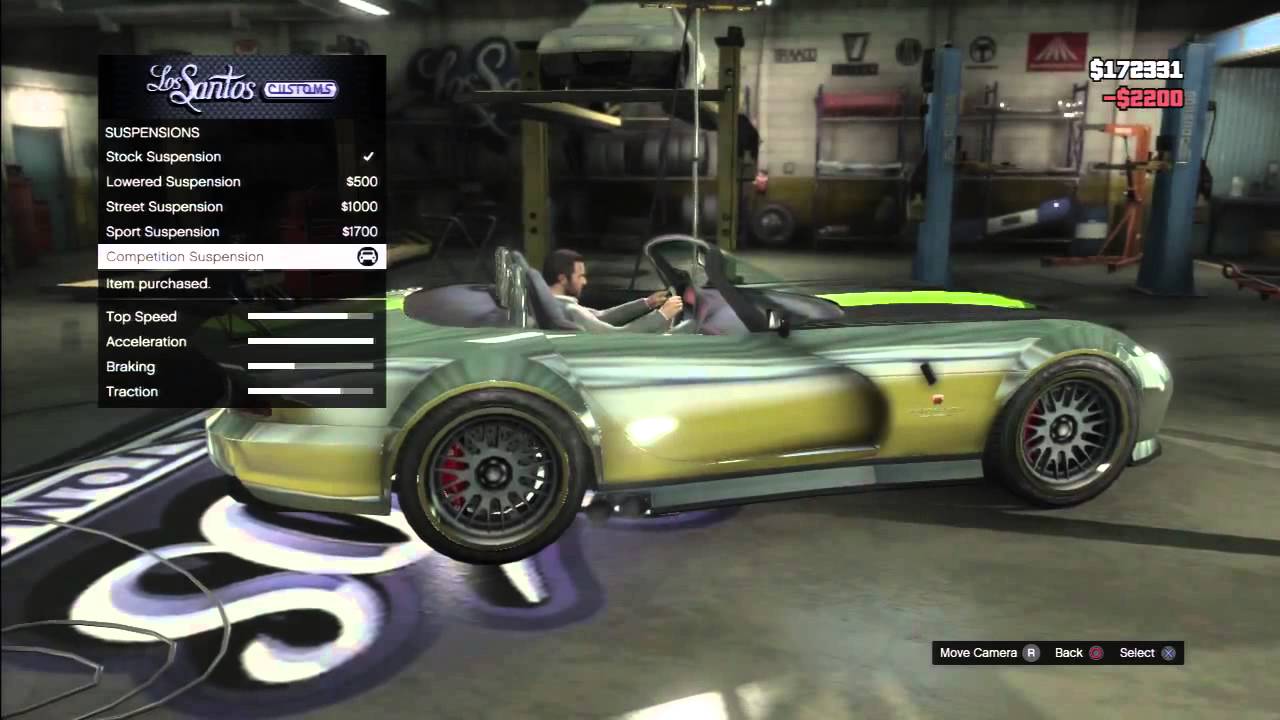 GTA 5 - Fully Customized Banshee (DODGE VIPER) - YouTube