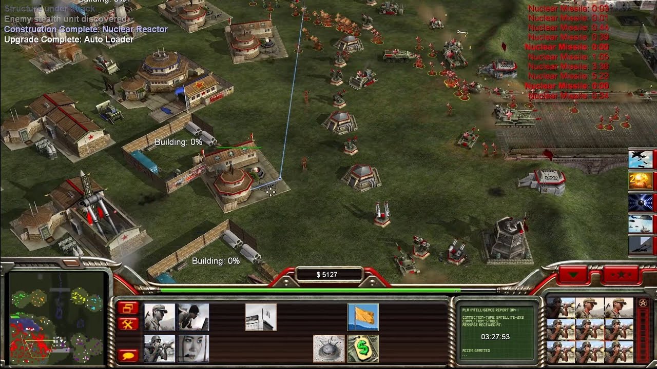 Command Conquer Generals Zero Hour China Tank & China Tank 2 vs 6 Hard ...