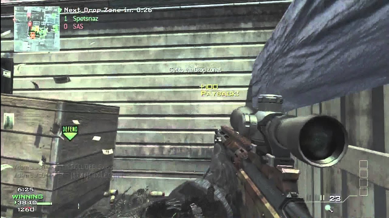 Call of Duty Mw3 - MSR Spree - YouTube