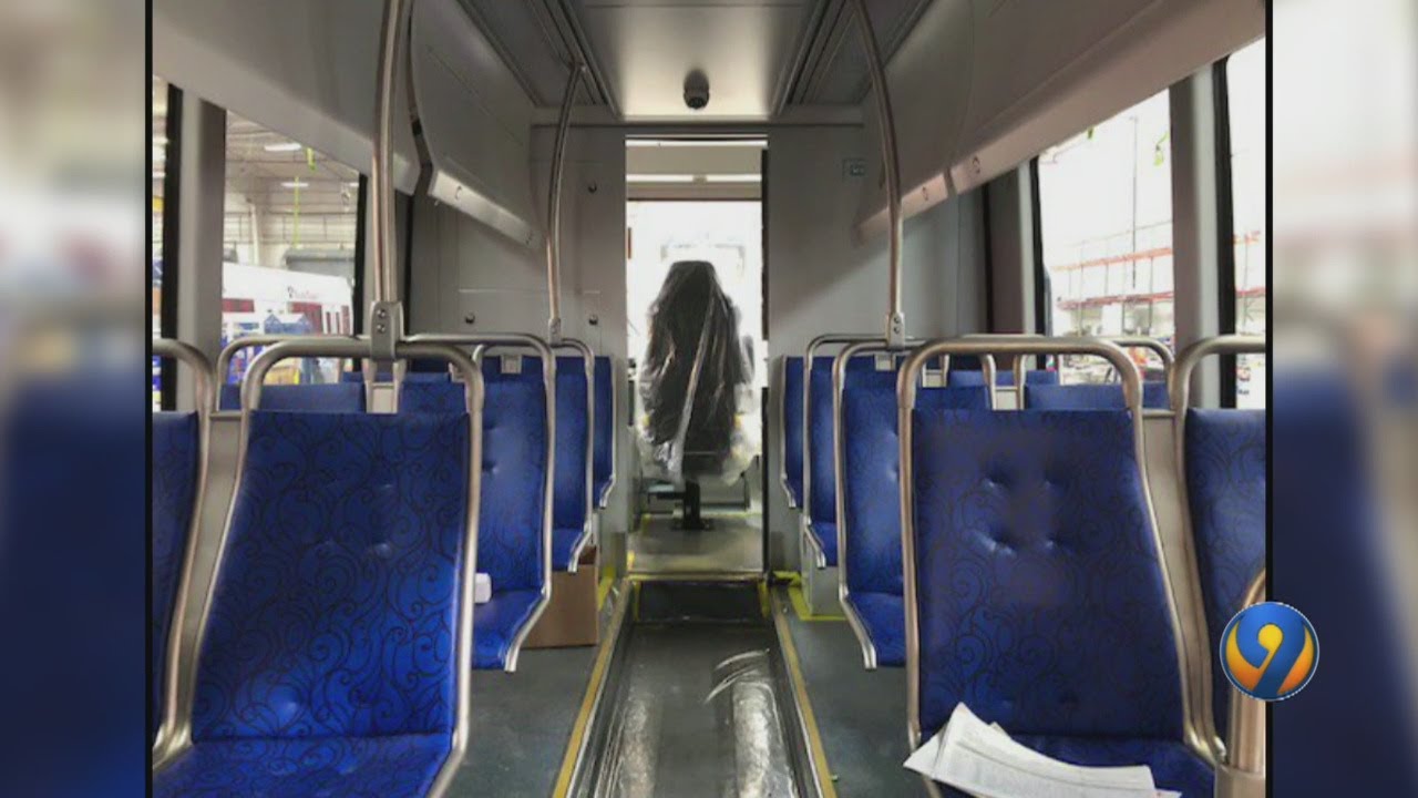 Transit system reveals sneak peek of new streetcar interior - YouTube