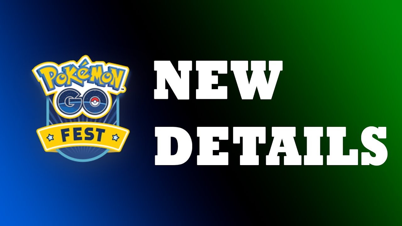 Pokemon Go Fest Chicago - Update Event Details - YouTube
