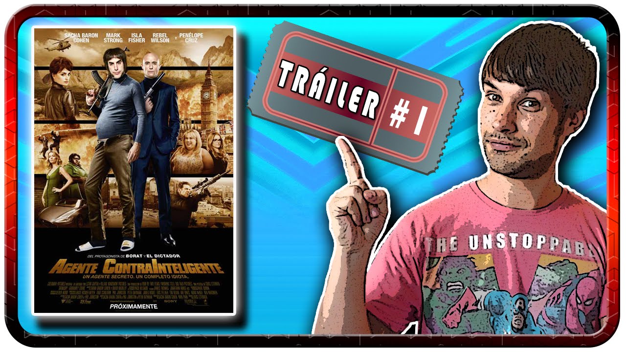 Pelicula: AGENTE CONTRAINTELIGENTE (2016) II trailer español comedia ...