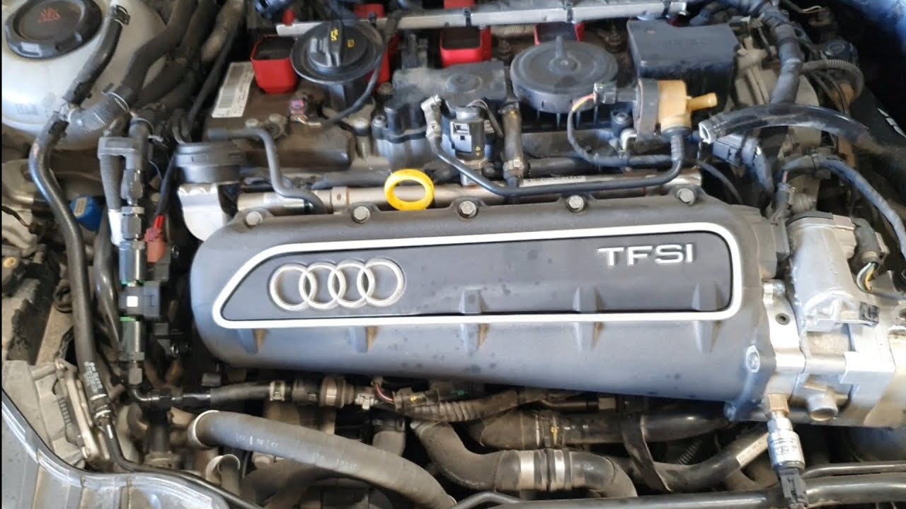 RS3 2018 with 68k km engine check up (part 1) - YouTube
