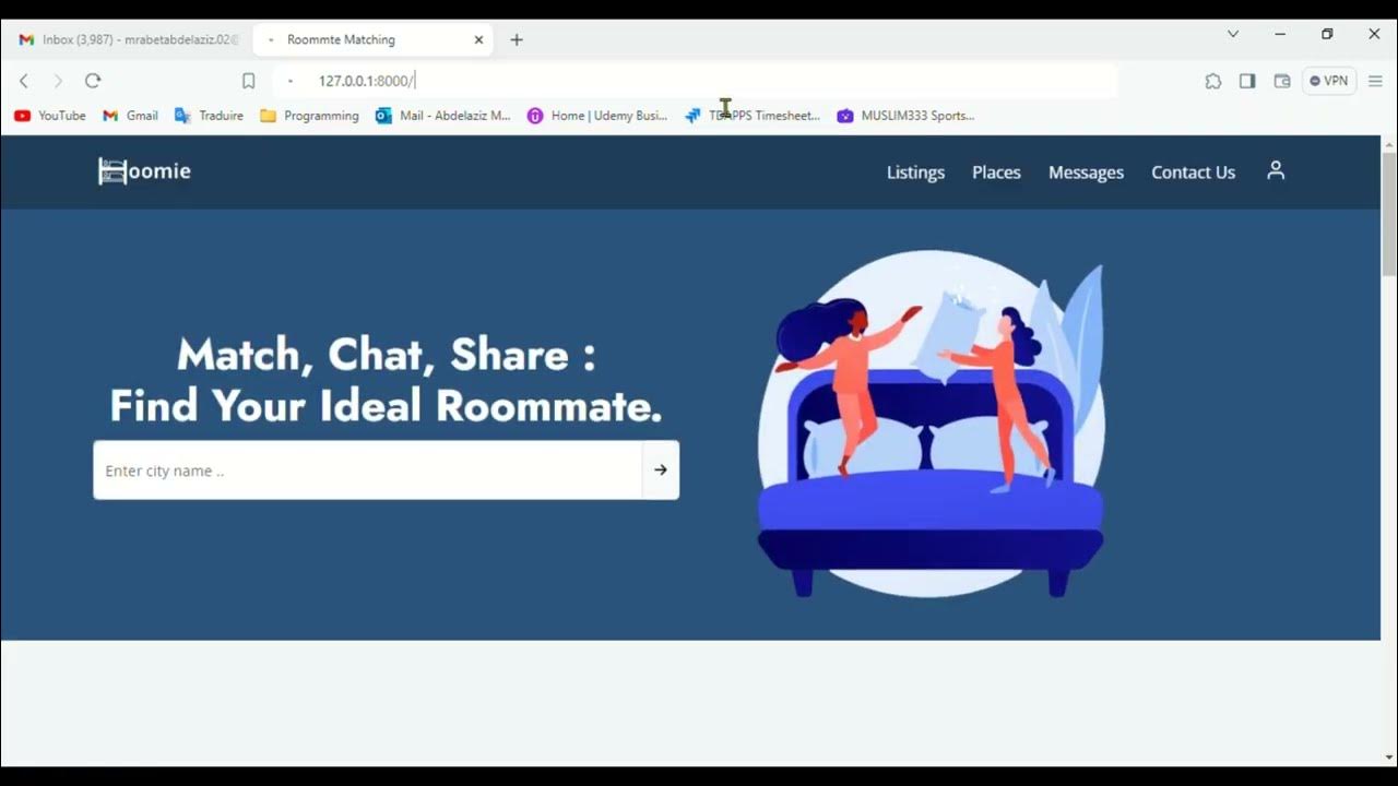 Laravel Roommate Matching App Youtube