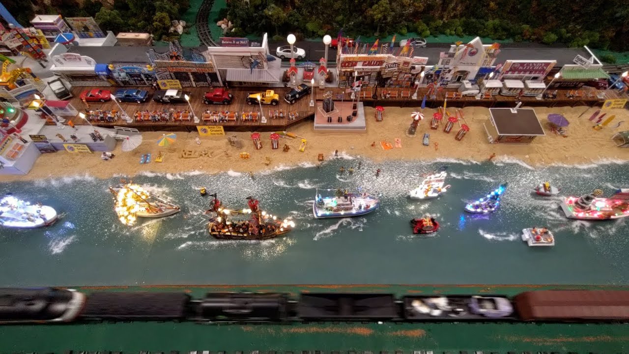 Martin State Airport Train Garden - YouTube