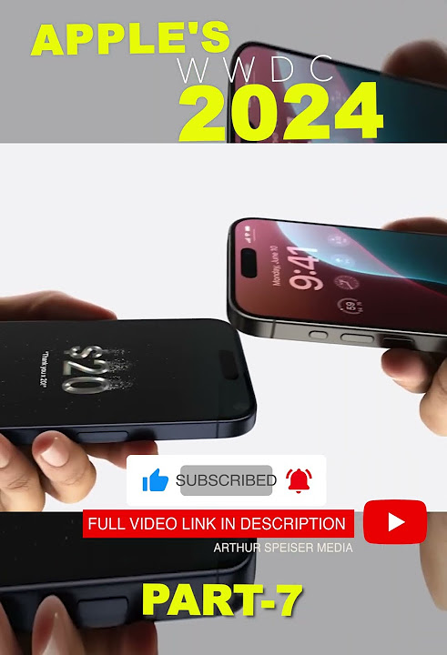 WWDC 2024: Shaping the Future of Human-Computer Interaction #wwdc2024 - YouTube