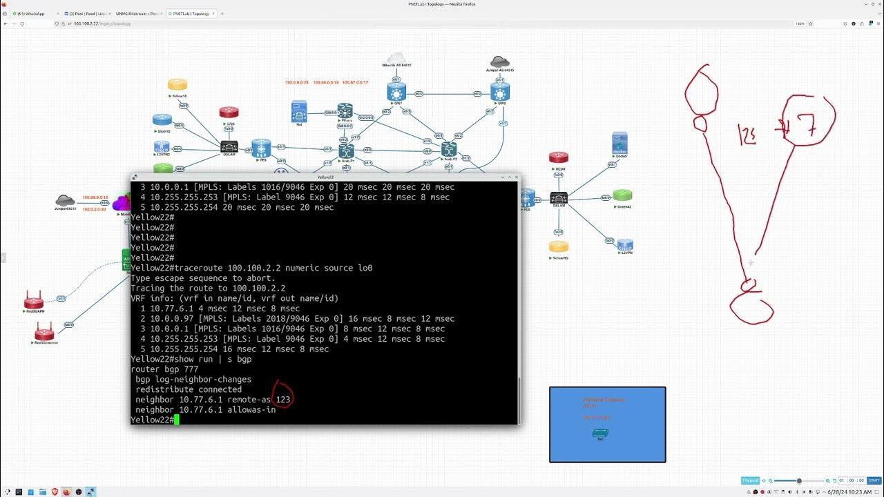 CCNP SP Lab: Routing Subnets Between VRFs Using Import and Export Maps - YouTube