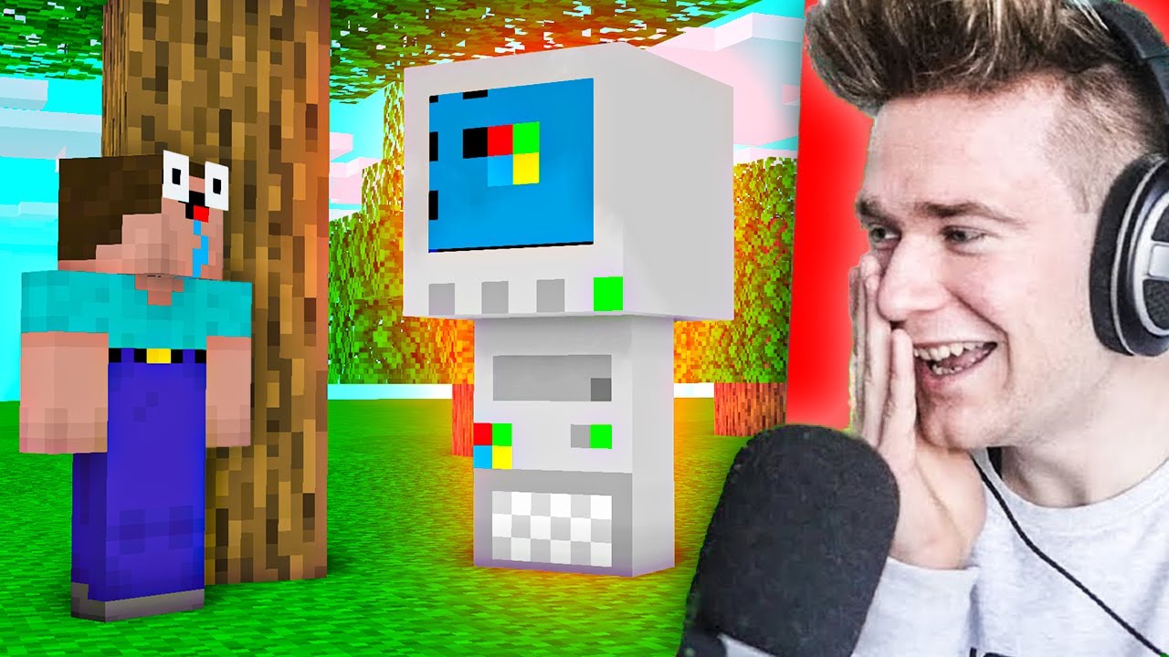 Trolluje Widza Będąc Komputerem Xd Minecraft Extreme Youtube