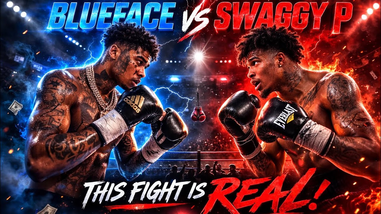 Blueface vs Swaggy P Boxing Match 👀 Opponent Trains Hard — Fans Ask Is ...