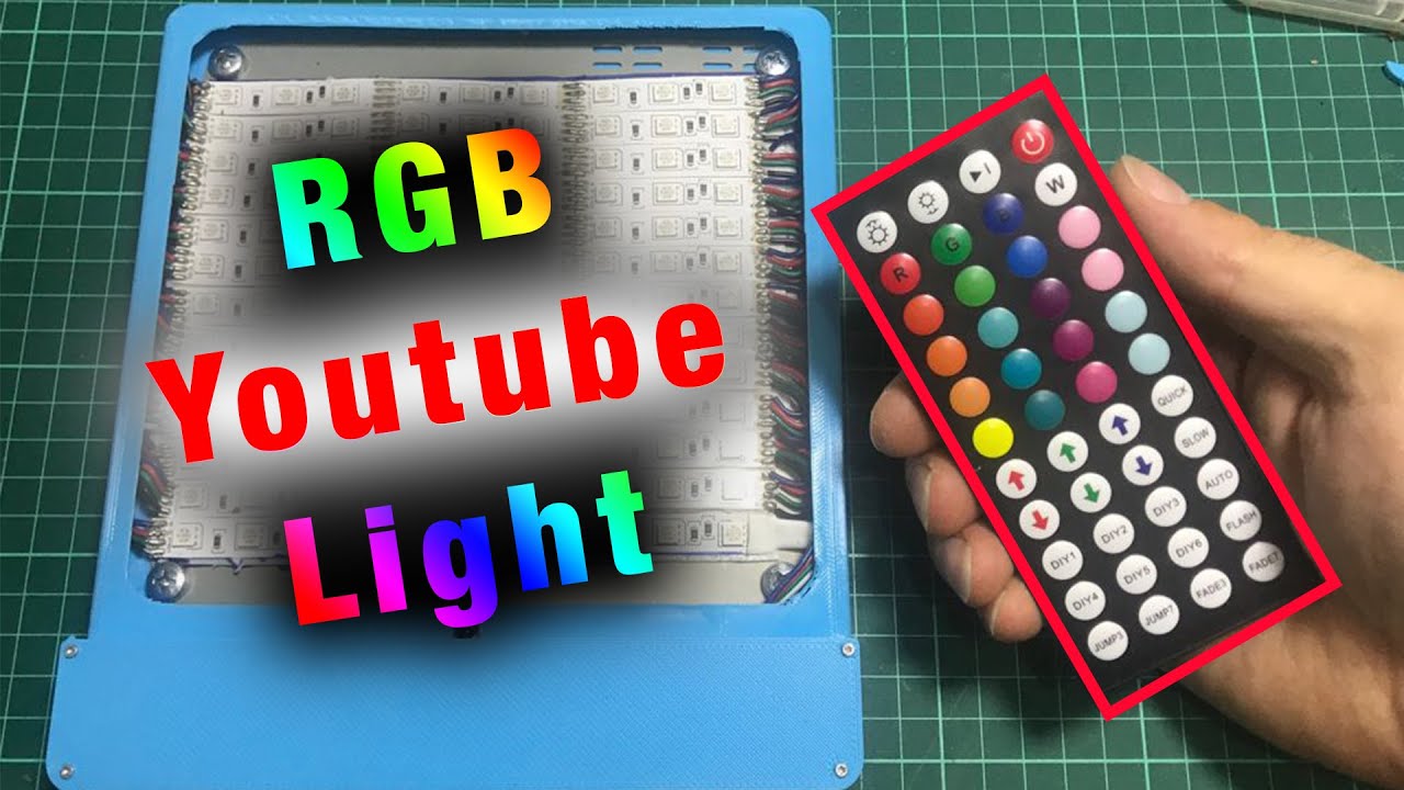 RGB Video Işığı Yapımı - RGB Video Light DIY - YouTube