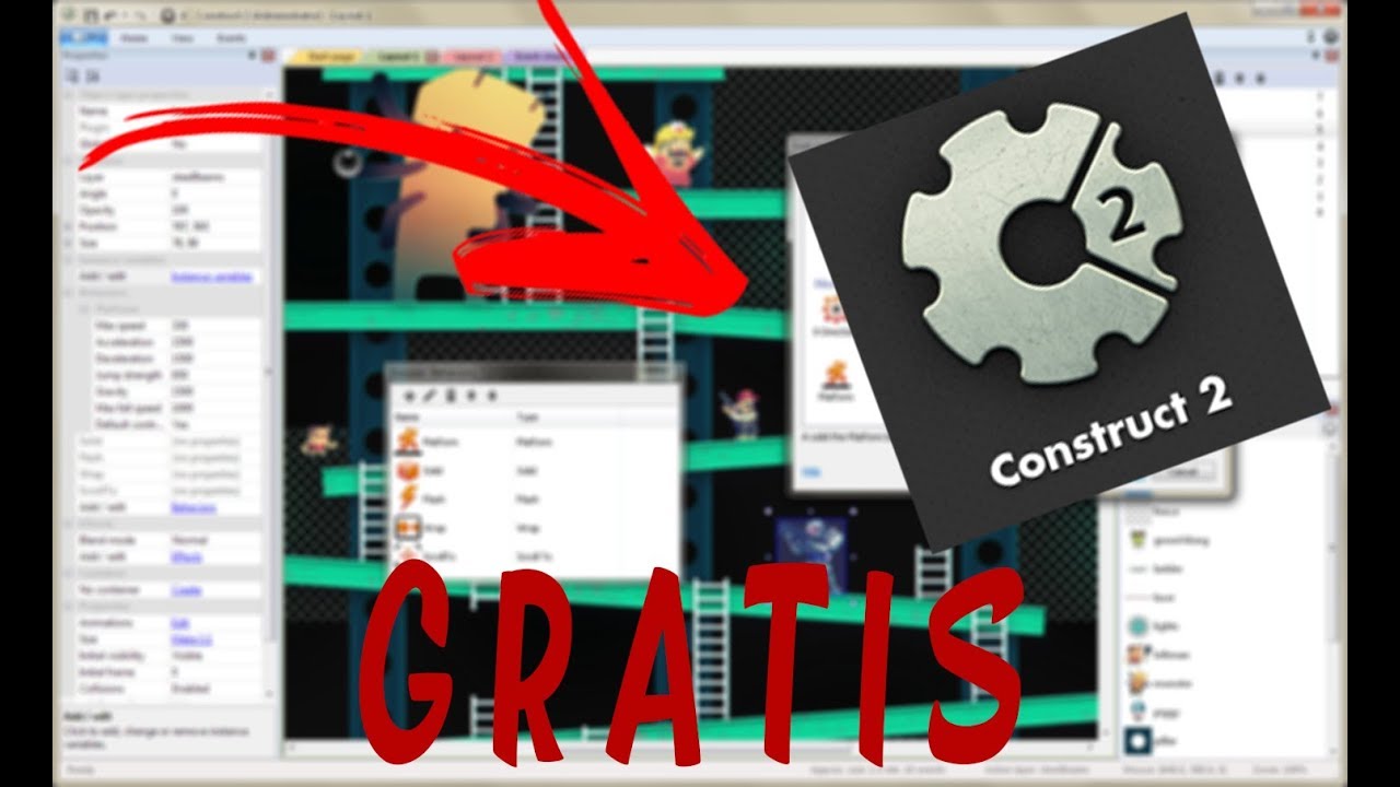 COMO BAIXAR O CONSTRUCT 2 GRATIS!!!! - YouTube