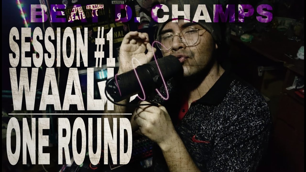WAALI - ONE ROUND - BEAT D. CHAMPS SESSION #1 - YouTube