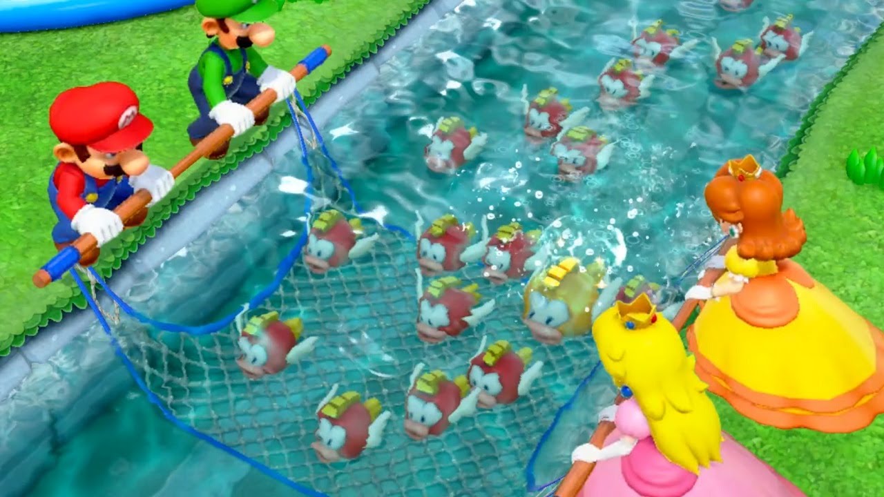 Super Mario Party - All Mini Games (Master Difficulty) - YouTube