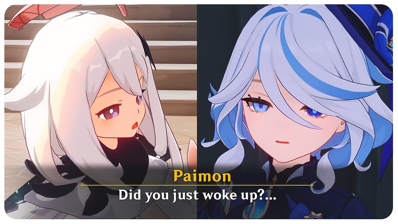 Paimon yet AGAIN manages to Annoy Furina (Cutscene) Roses and Muskets ...