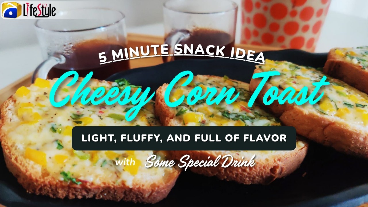 This Cheese Corn Toast Will Blow Your Mind! 🌽 5 Minute Snack Idea by ...