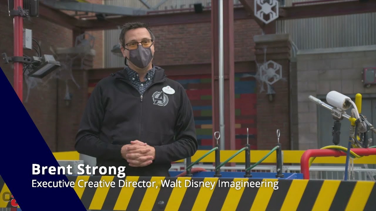 Brent Strong, Walt Disney Imagineering, Shares About WEB-SLINGERS: A ...