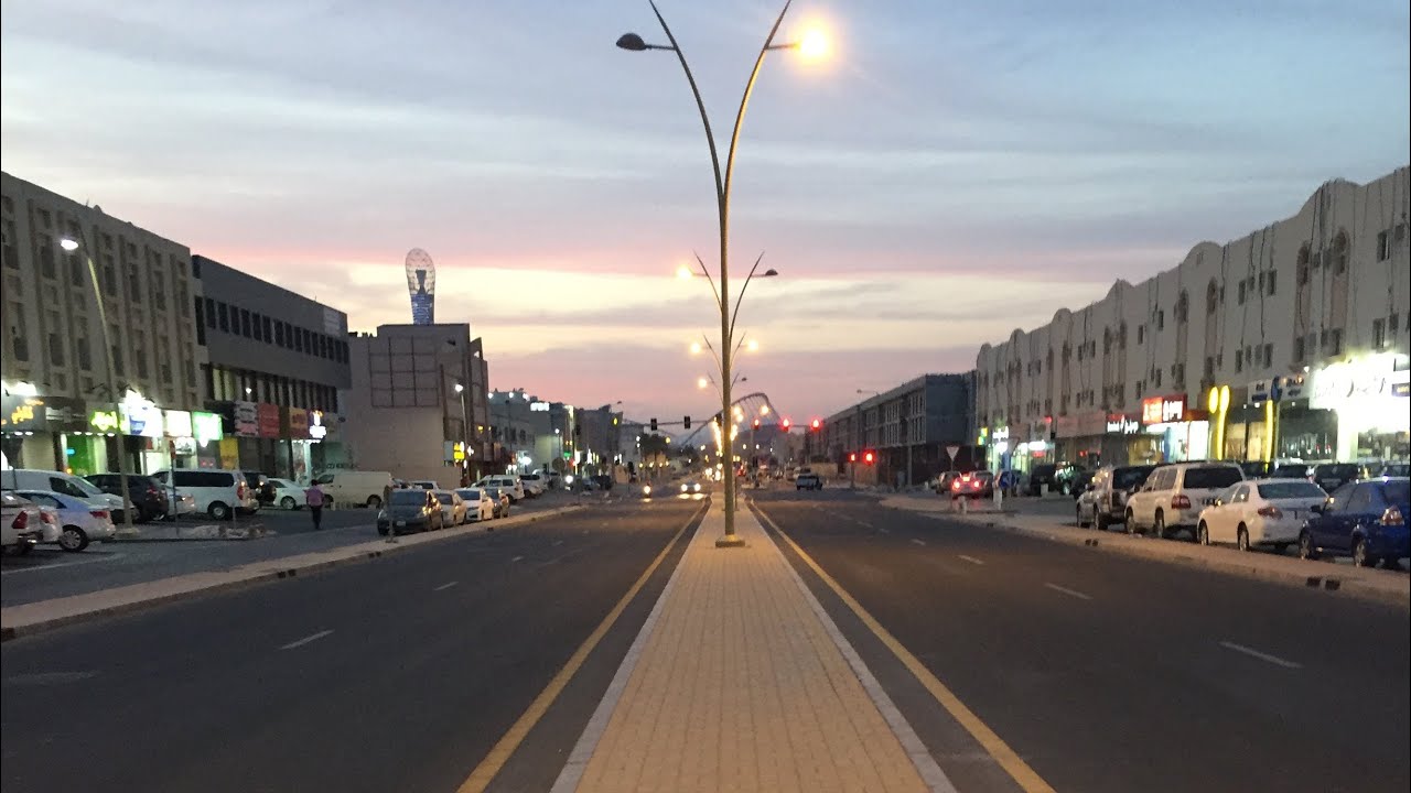 walking at aziziya area - YouTube