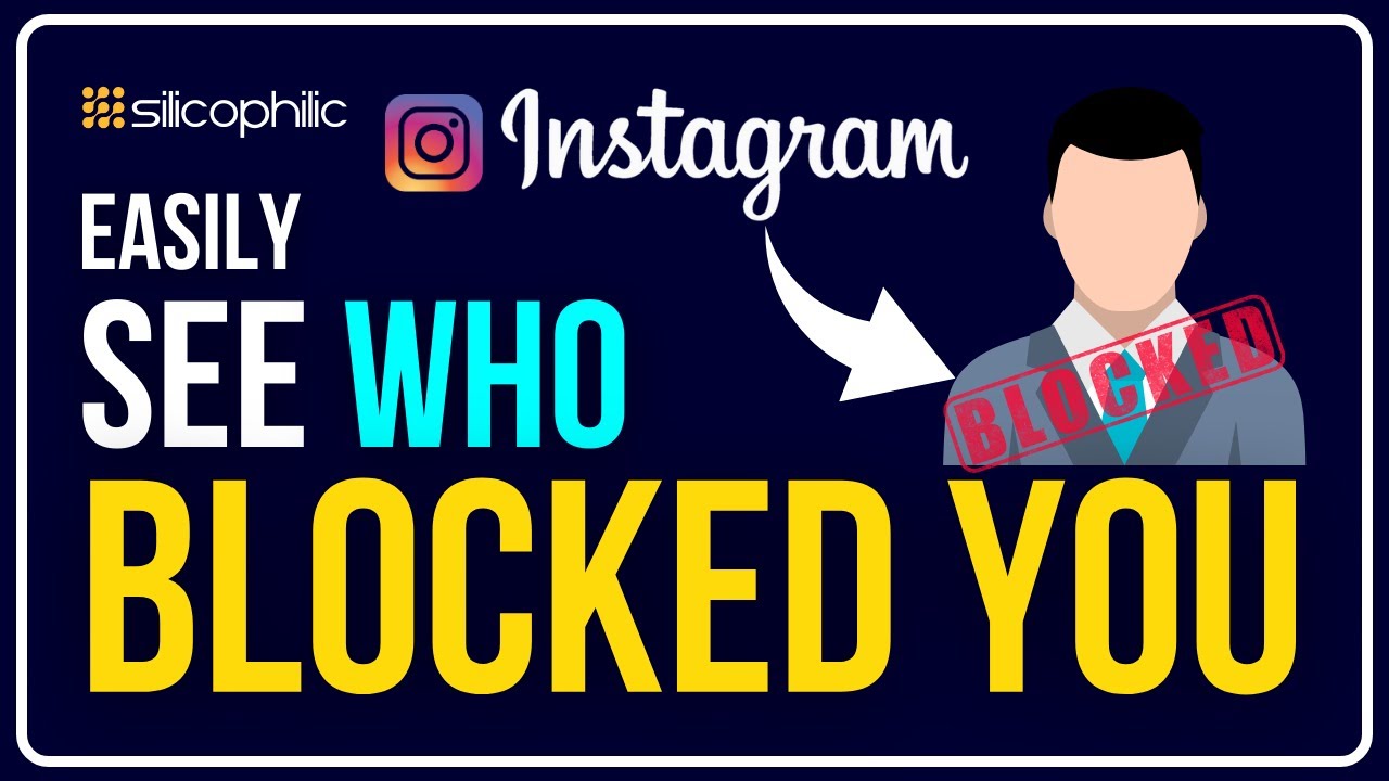 How to See Who Blocked You on Instagram | Check if Someone Blocked You ...
