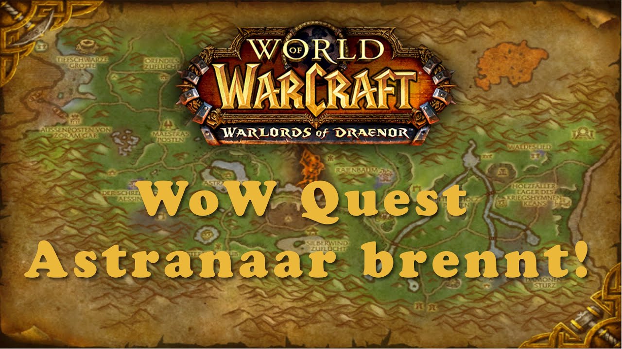 WoW Quest: Astranaar brennt! - YouTube