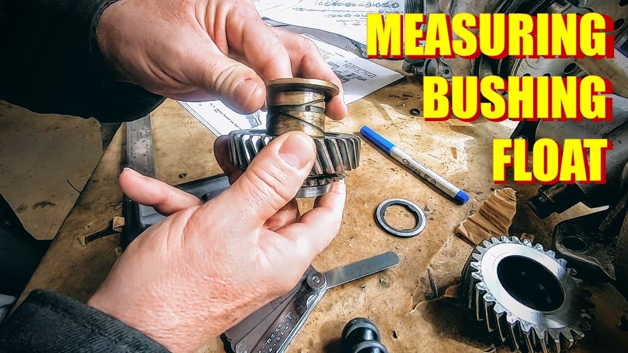 Measuring Mainshaft Bushing End Float - Triumph TR3 TR4 Gearbox - YouTube