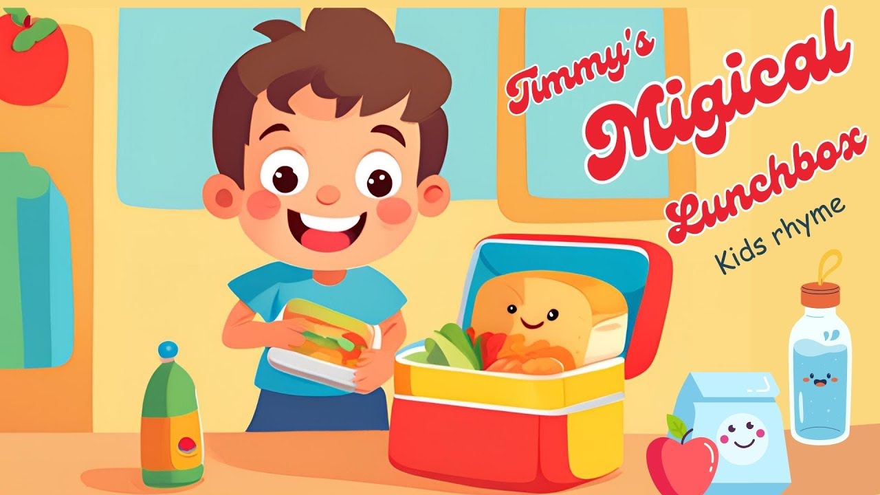 Healthy Lunchbox Rhyme: Fun & Educational Sing-Along for Kids - YouTube