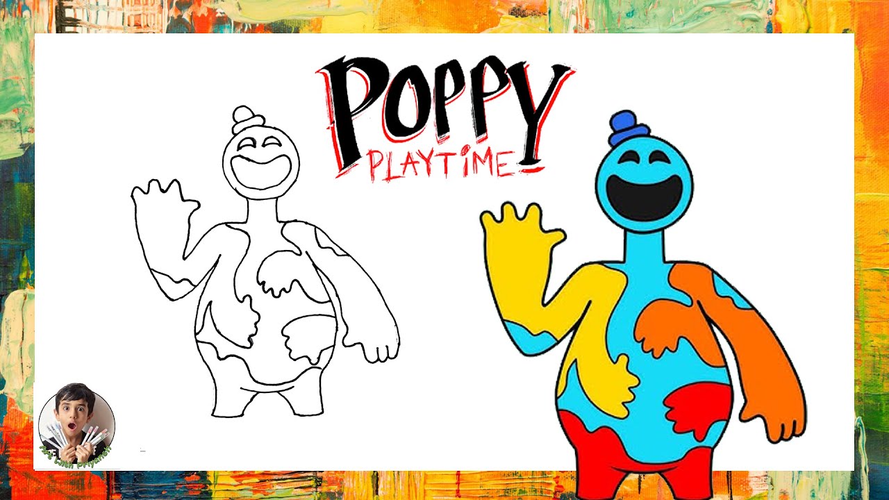 How to DRAW DOEY THE DOUGHMAN - Poppy Playtime Chapter 4 | Game ...