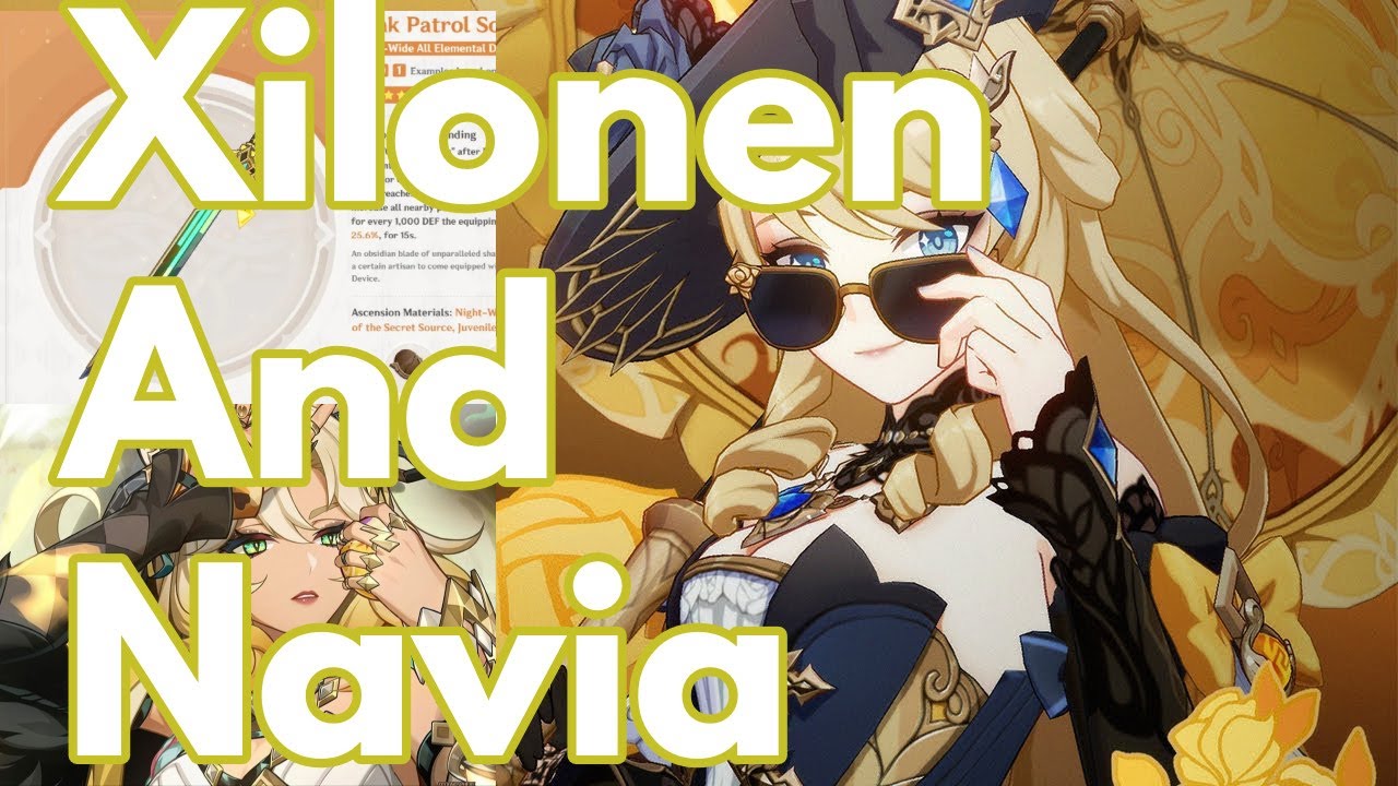 Navia with Xilonen Buff - YouTube