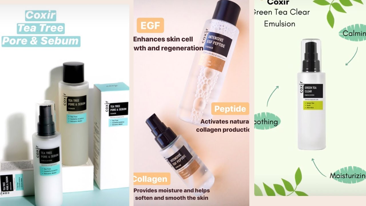 COXIR COSMETICS /KOREAN BEAUTY TOP SECRETS - YouTube