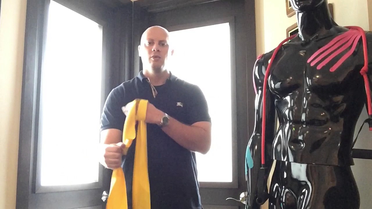 Rotator Cuff Theraband Exercise Dr. Jason Mazzarella - YouTube