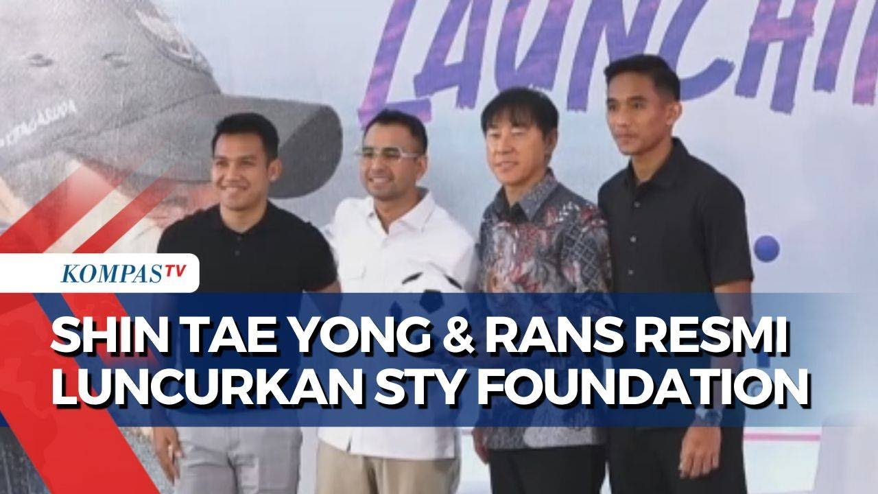 Shin Tae Yong dan RANS Luncurkan STY Foundation, Latih Talenta Sepak ...