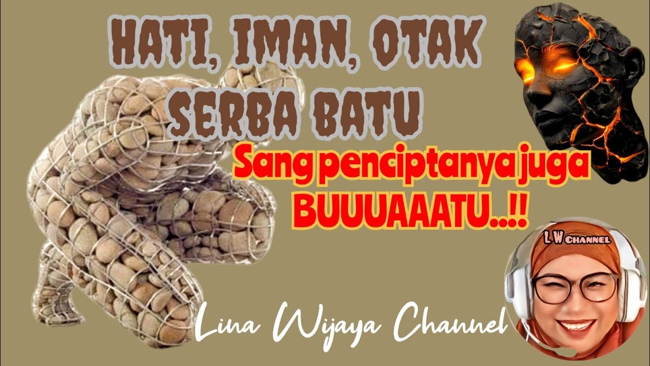 MEJA MAK LINA : HATI BATU, IMAN BATU, OTAK BATU, OLLOH PUN BATOE - YouTube