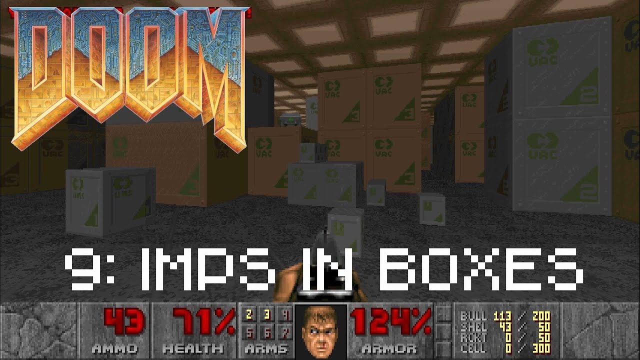 DOOM '93 #9: Imps In Boxes - YouTube