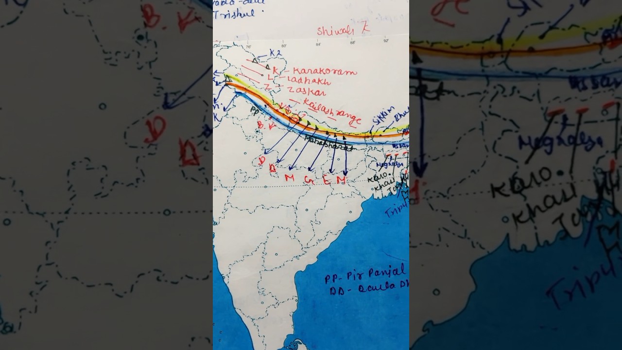 Mahabharat range of Nepal #competitiveexams #ssc #study #studyeasy # ...
