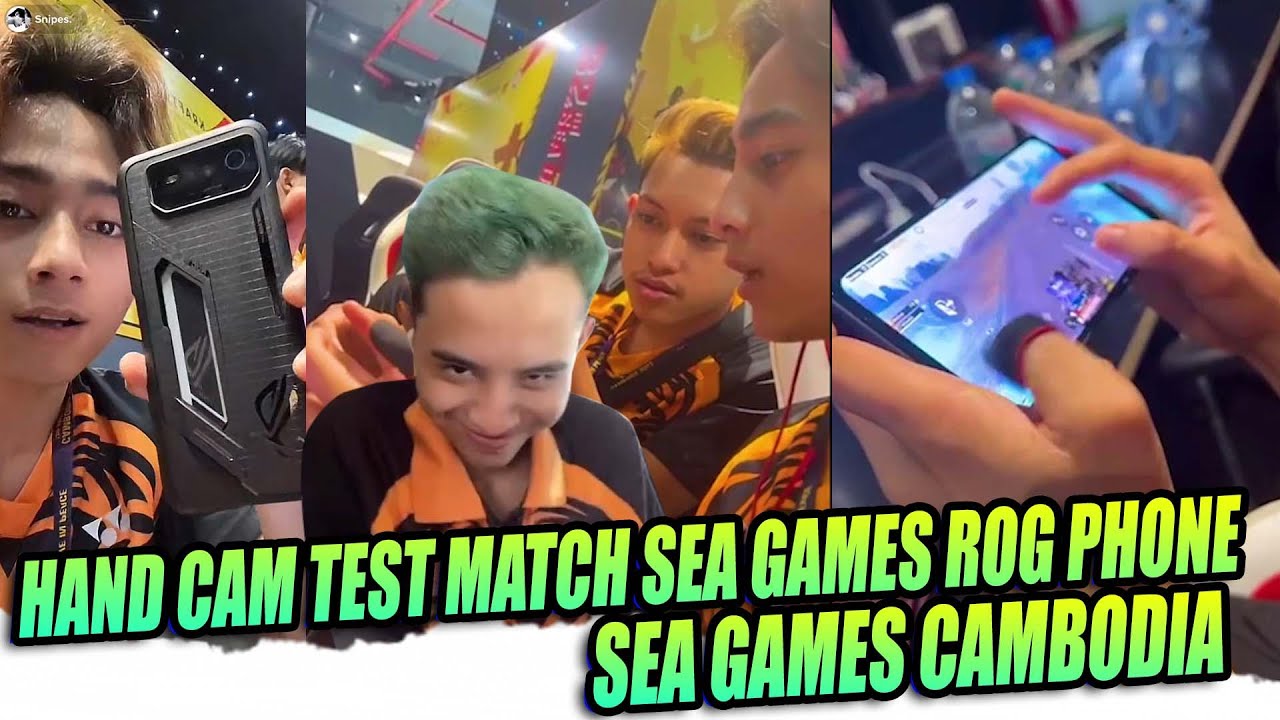 TEST MATCH BAR BAR SEA GAMES !! ROG PHONE GAMING MODE - YouTube