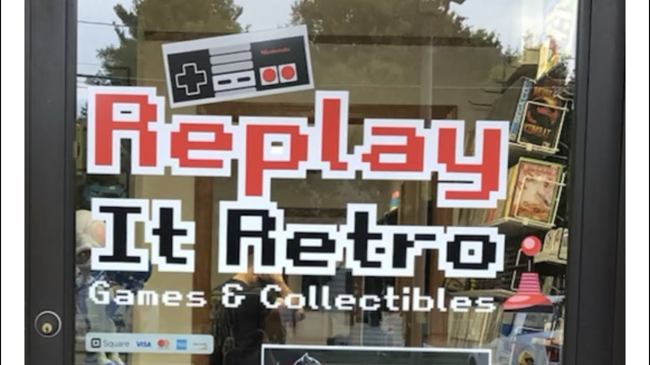 Video game store walk through. Part 1 - Replay It Retro - YouTube