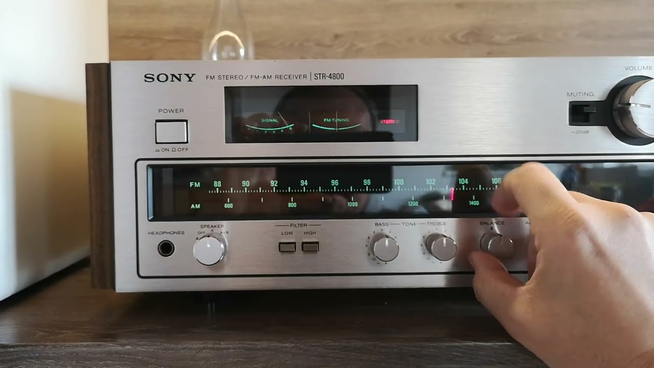 SONY STR-4800 - YouTube