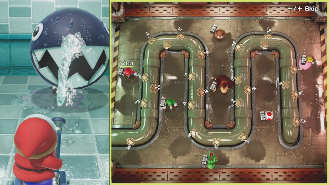 Chomp Wash - Super Mario Party Jamboree Minigames - YouTube