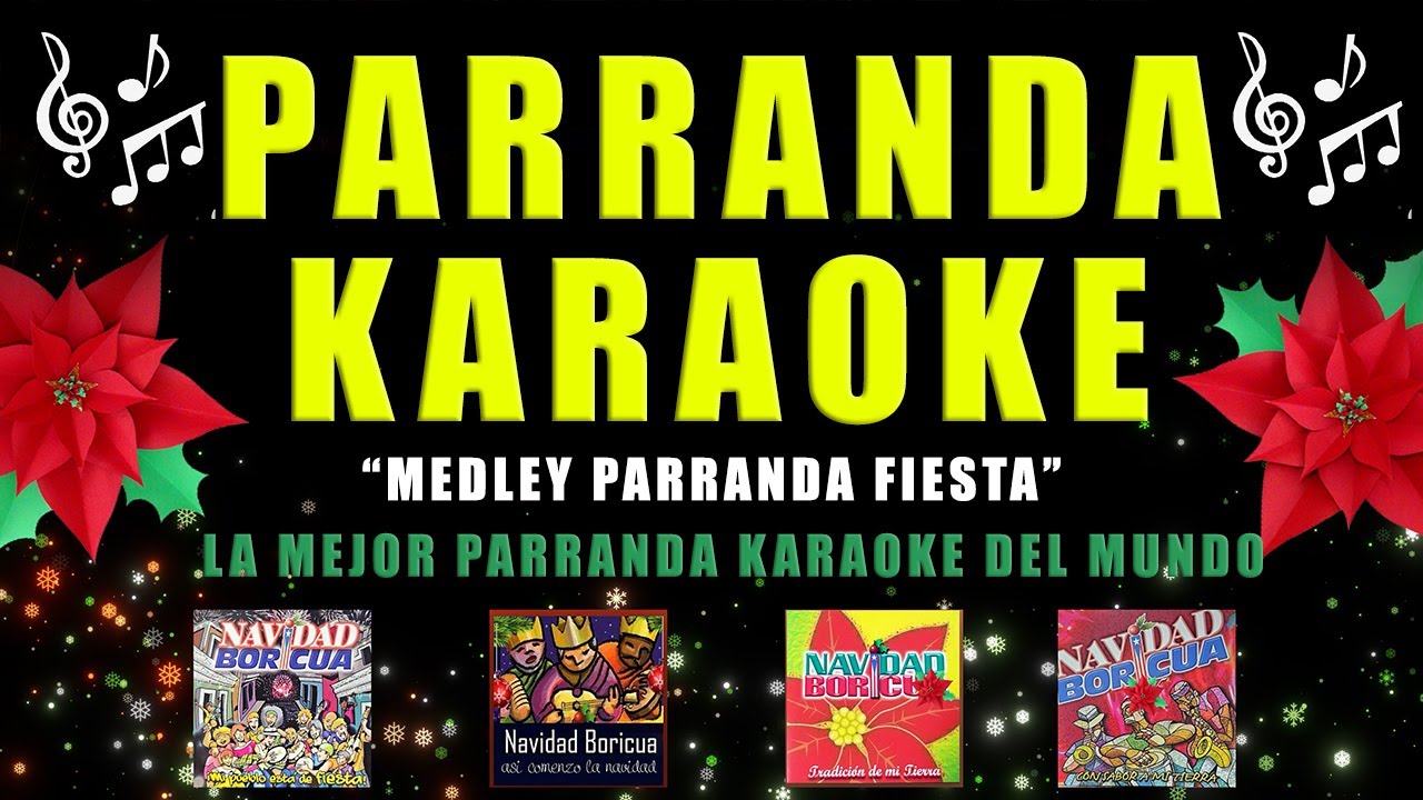 PARRANDA KARAOKE 1 NAVIDAD BORICUA - YouTube