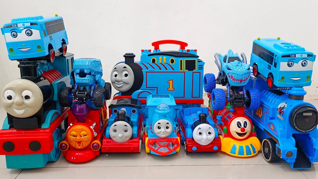 Kereta Thomas & Friends, Thomas Kembar, Thomas Badut, Tayo The Little ...