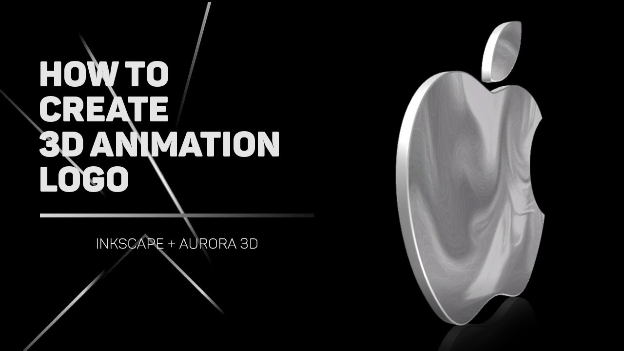 How to create a 3D animated logo - YouTube