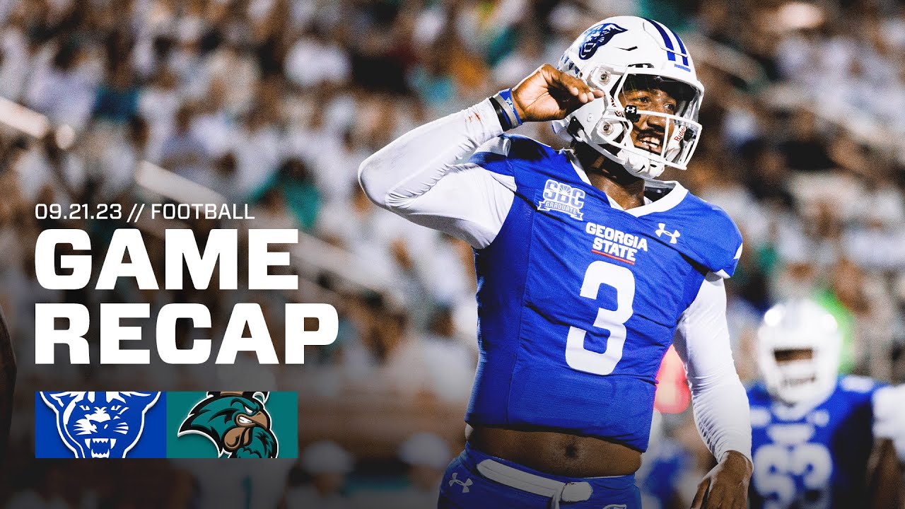 HIGHLIGHTS: Georgia State vs. Coastal Carolina | Football - YouTube