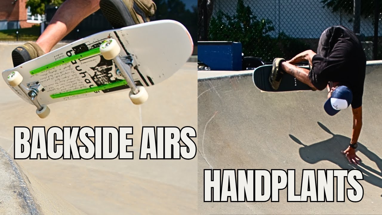 Backside Airs and Handplants: Skateboarding Over 40 - YouTube