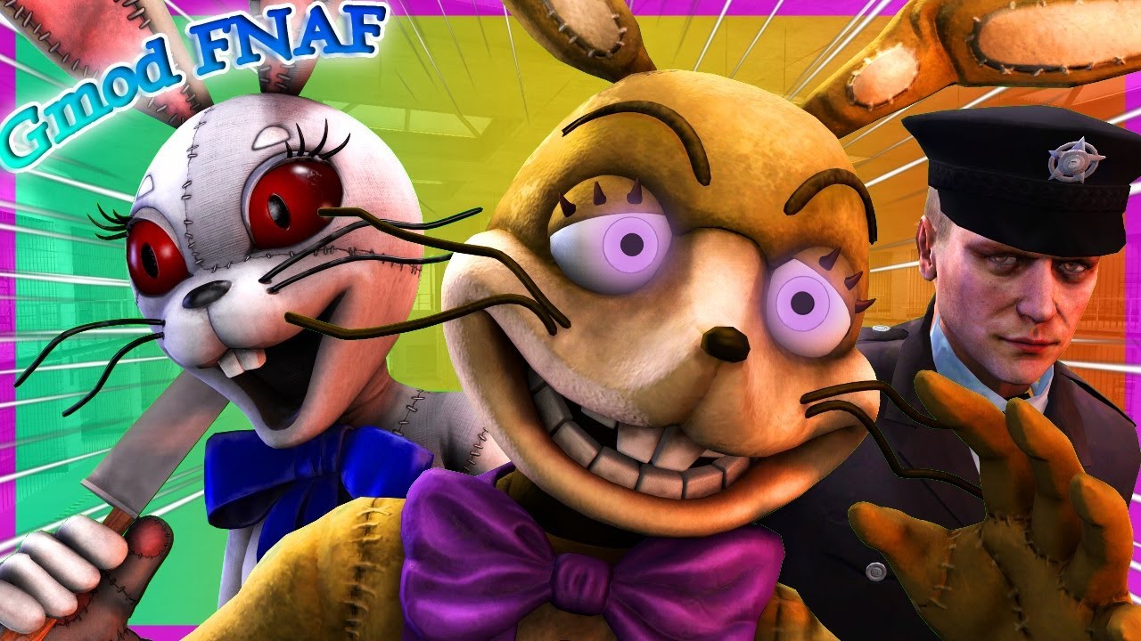 Vanny Saves Glitchtrap From Prison! ~ Gmod FNAF - YouTube